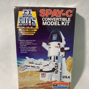 Go Bots Mighty Robots Mighty Vehicles Spay-c Convertible Model | Etsy