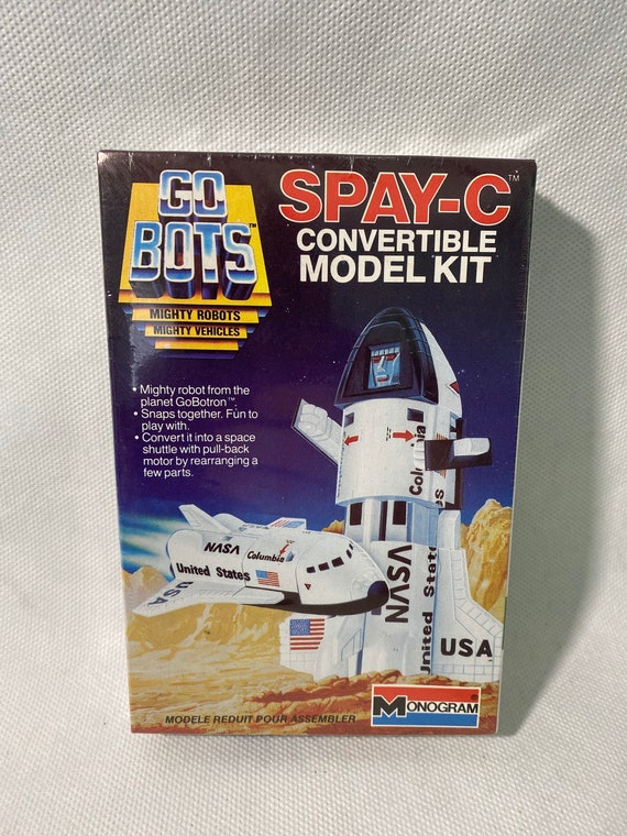 Go Bots Mighty Robots Mighty Vehicles Spay-c Convertible Model | Etsy