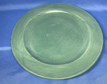 Green Dinner Plate - Etsy