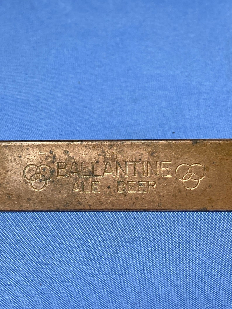 Rare Vintage Copper Plated Ballantine Ale Beer Beer Bottle - Etsy