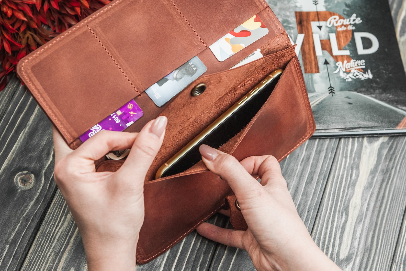 Personalized wallet womenLeather wallet women'sWomens | Etsy