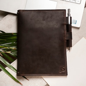 Leather Notebook Cover A6,leather Notebook Cover,a5 Notebook Cover,a5 ...