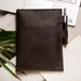 Leather Notebook Cover A6leather Notebook Covera5 Notebook - Etsy