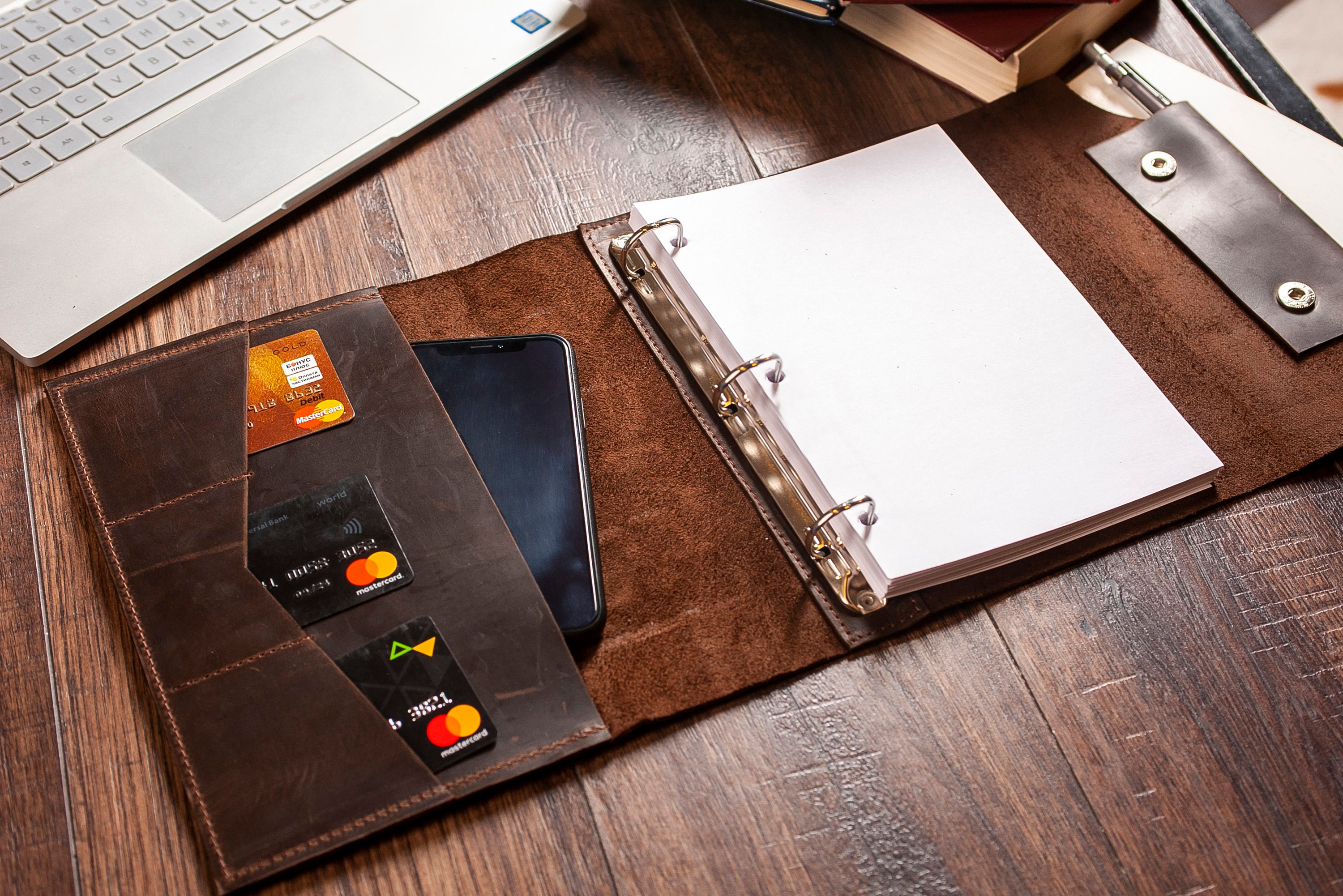 Refillable Leather Journalleather Binder Coverleather Binder - Etsy