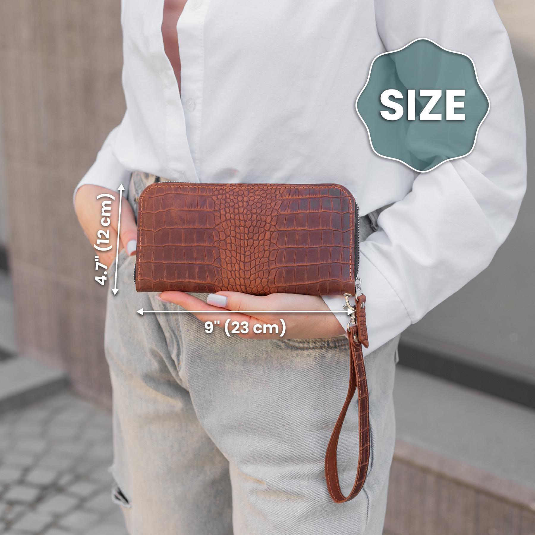 Large Wallet Women, Long Wallet Women, Wristlet Wallet Women, Zipper ...