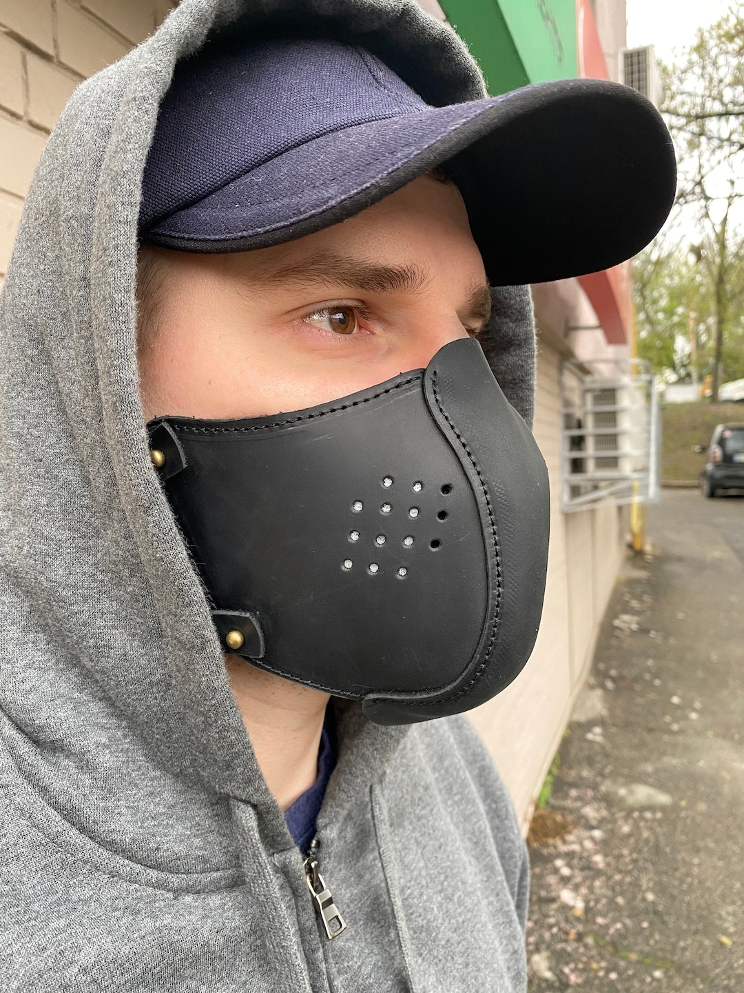 Protective Masks With Filters,leather Face Mask Adult,leather Face Mask ...