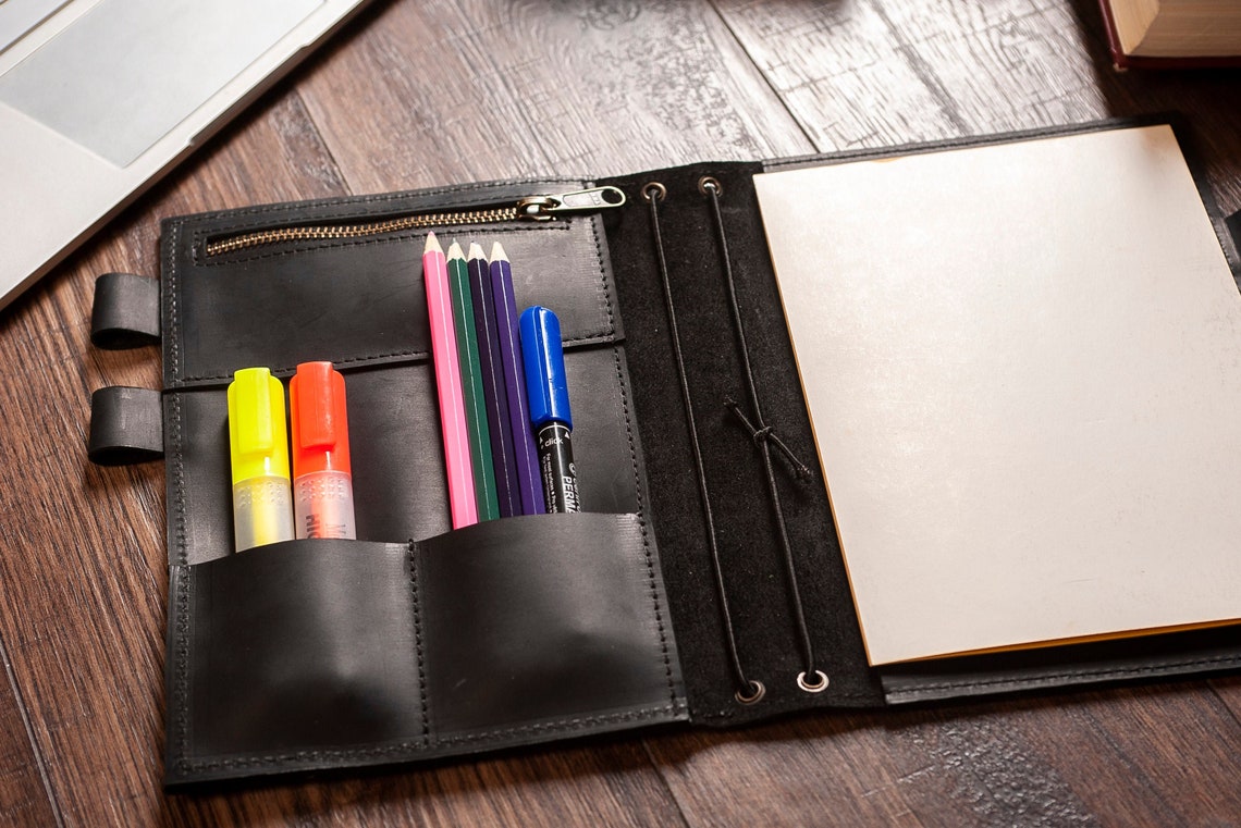 Travelers Notebook Cover B6,leather Notebook Cover,a5 Notebook Cover,a6 ...