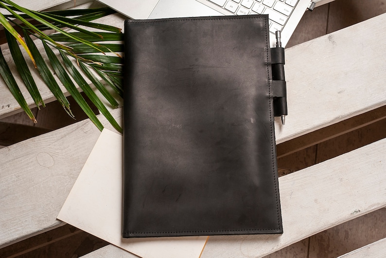 Leather Notebook Coverleather Journal Coverpersonalized | Etsy