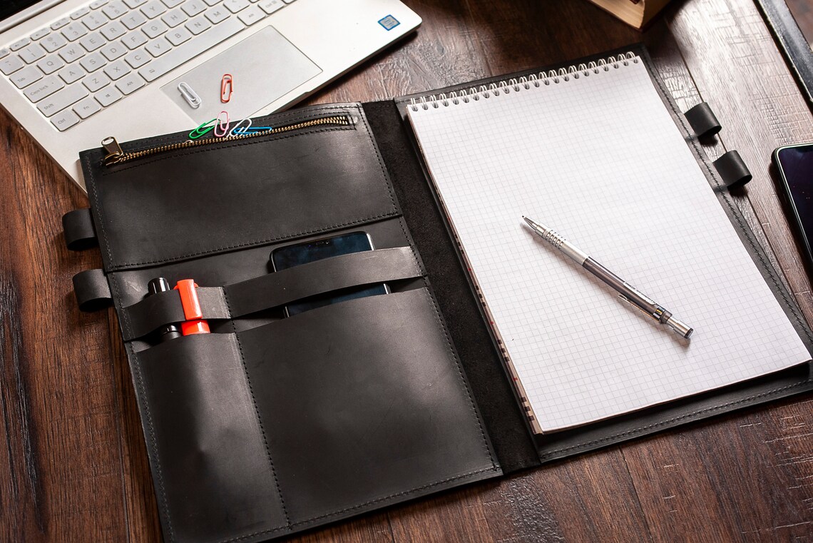 Leather Notebook Cover A6leather Notebook Covera5 Notebook | Etsy