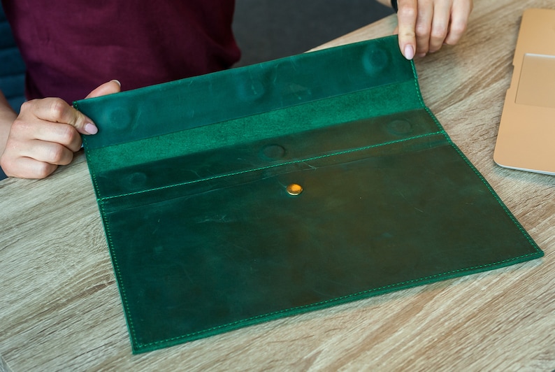 Leather File Folder,leather Portfolio Case,leather Folio,leather Folder ...