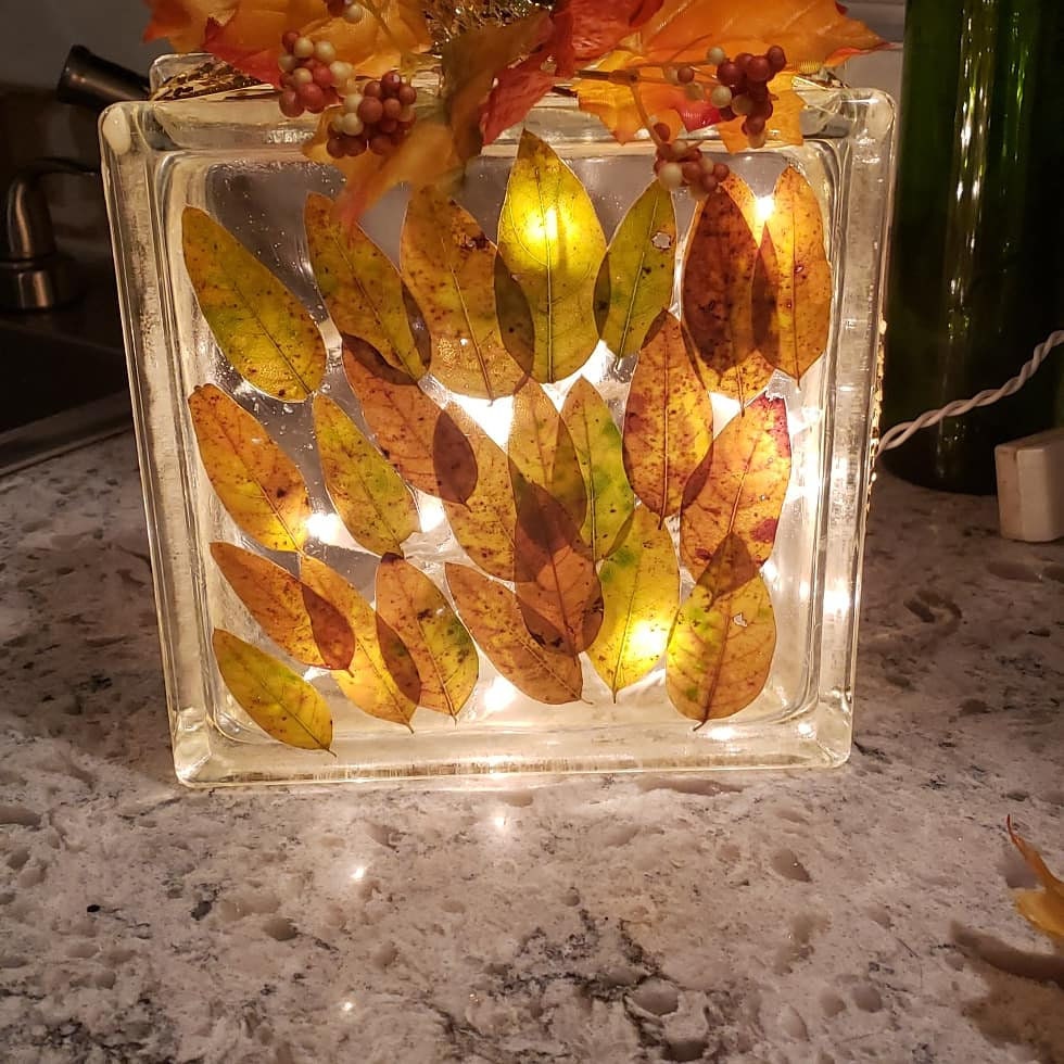 Glass block lights | Etsy