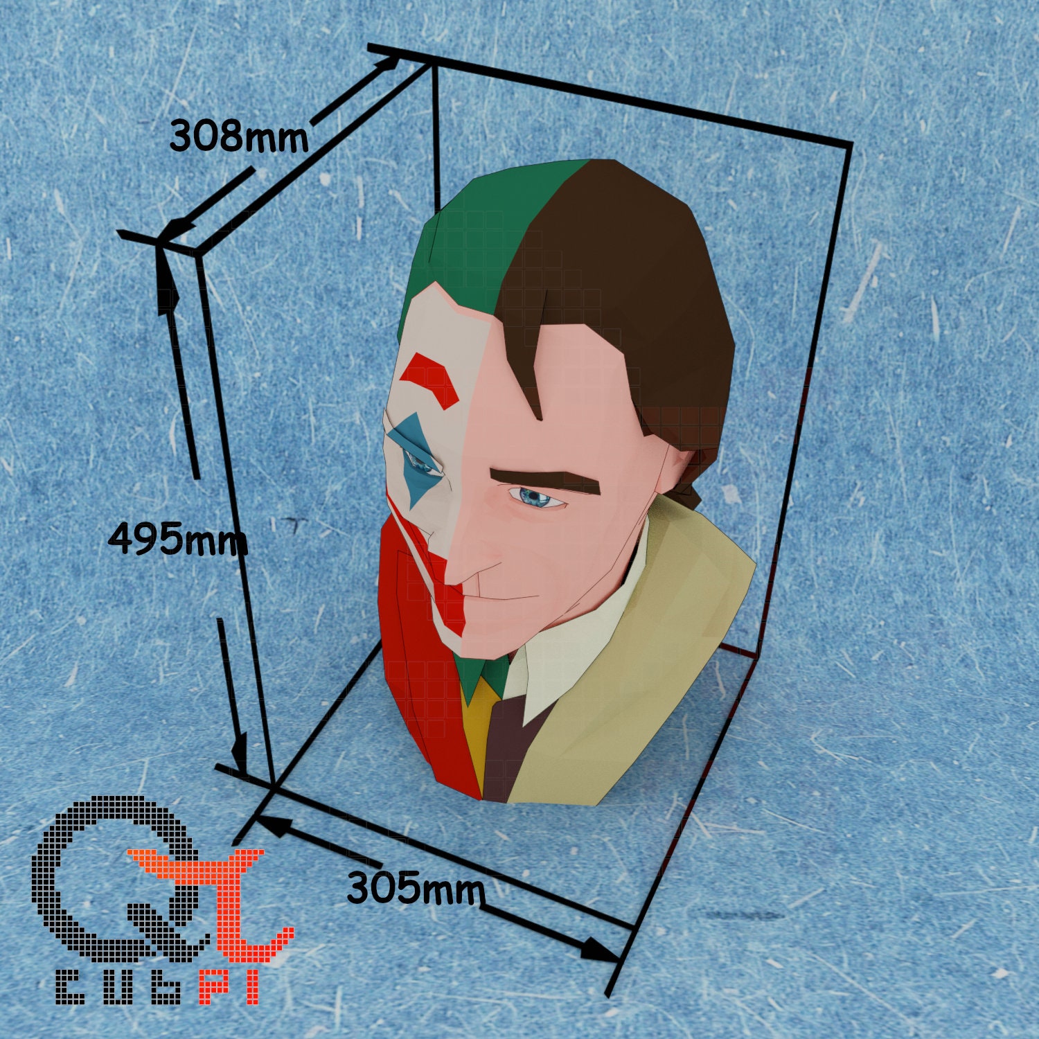 Papercraft Joker, Paper Craft Joker, Paper Joker, Papel Joker ...