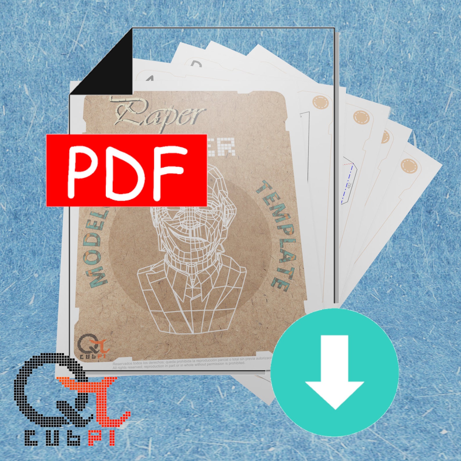 Papercraft Joker, Paper craft Joker, Paper Joker, Papel Guason ...