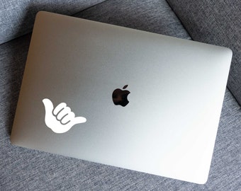 Hang Loose Shaka Hand Sign Vinyl Sticker Decal Hawaii Maui - Etsy