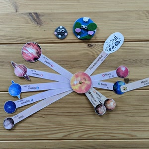 Solar System Model: Pluto & Asteroid Belt - STEM Homeschool (digital ...