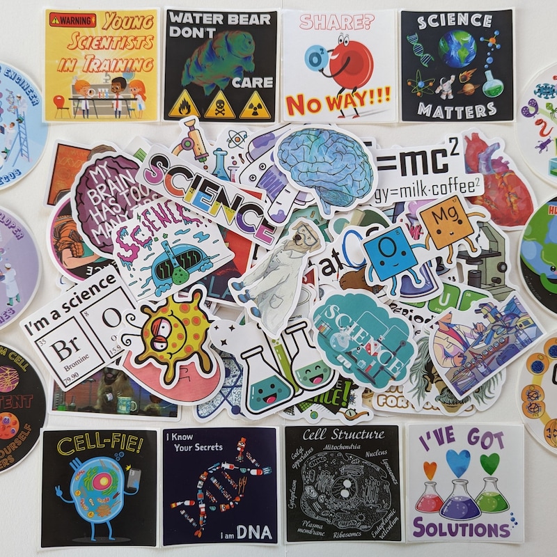 Science Sticker - Etsy