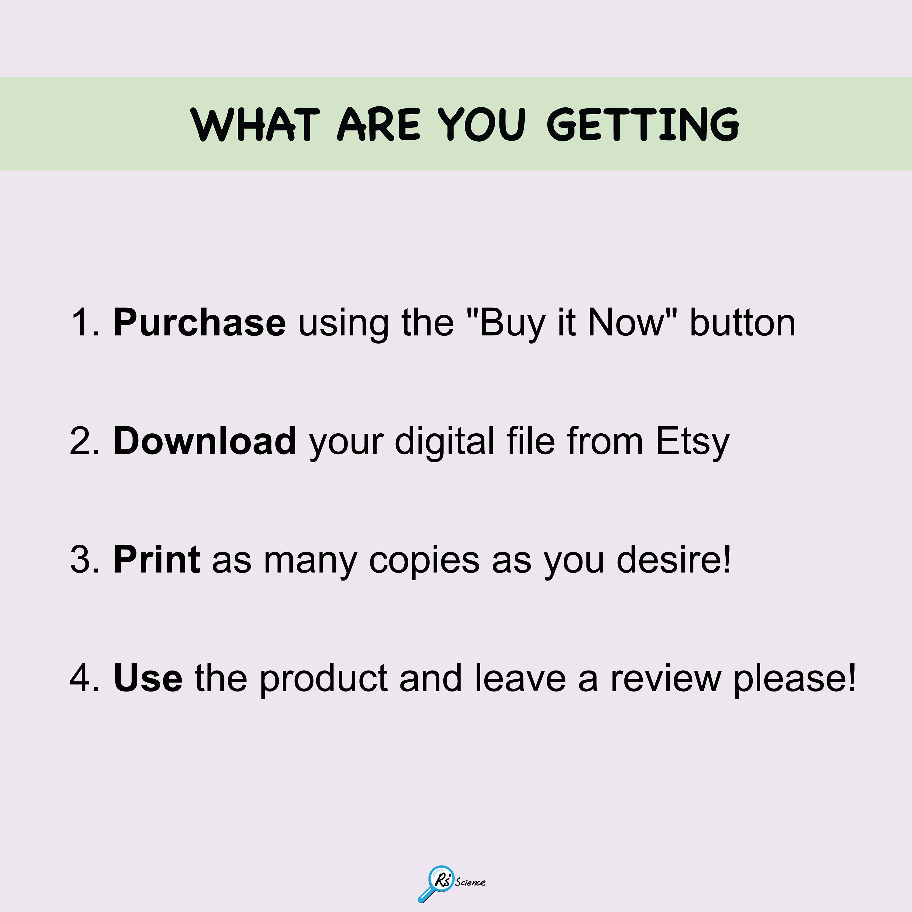 Microscope Notebook Recording Workbook Observation Science Biology ...