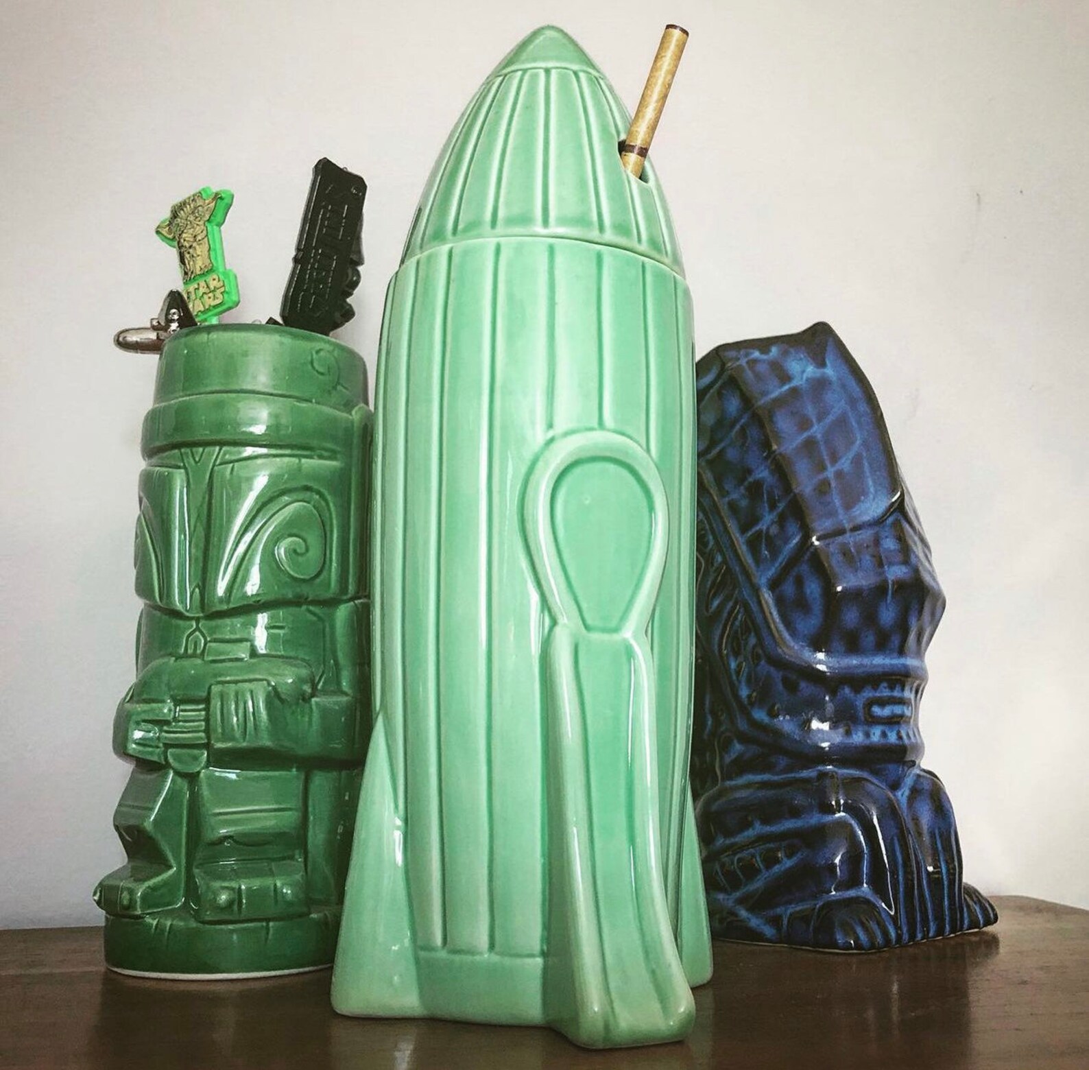 Rocket Slide Tiki Mug - Etsy