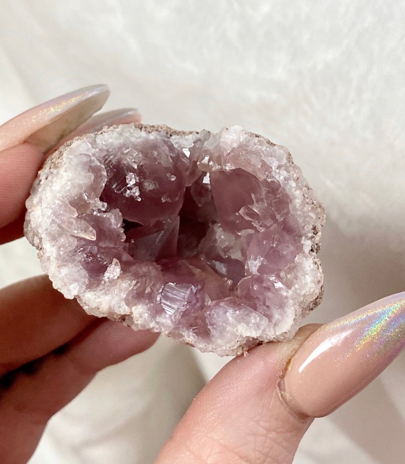 Pink Amethyst Geode Clusters - Etsy