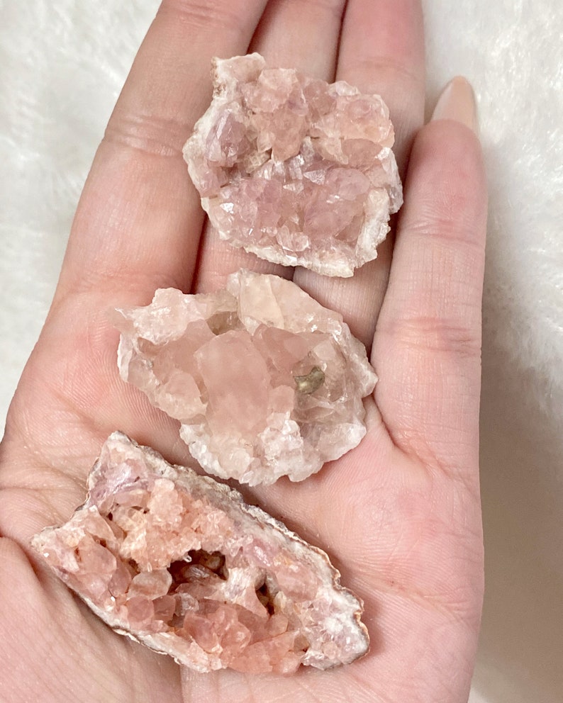 Pink Amethyst Geode Clusters - Etsy