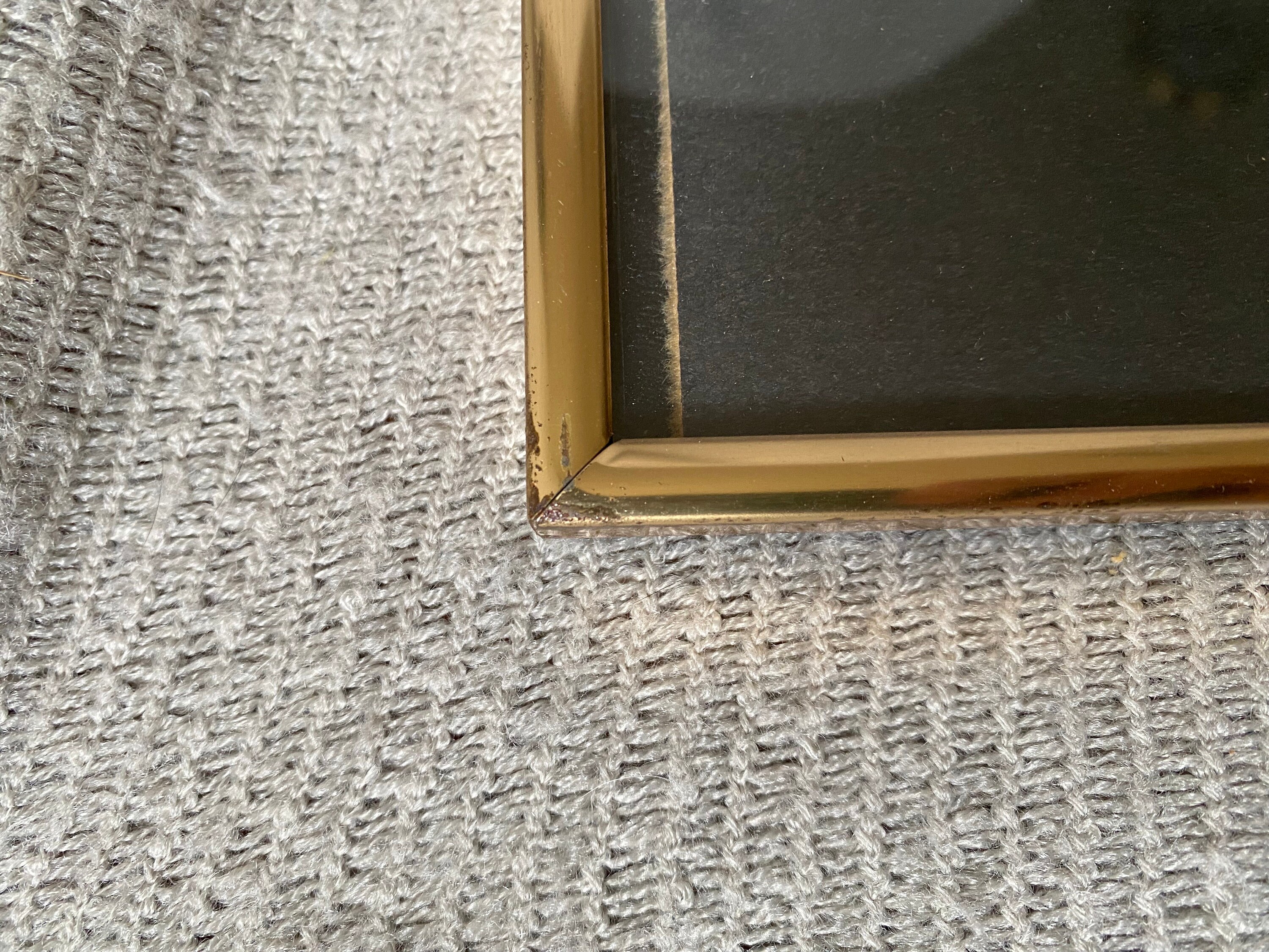 Vintage Solid Brass Frame 8x10 Bi-fold Table Frame - Etsy