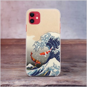 Hokusai iPhone 13 Pro Case the Great Wave iPhone 13 Pro Max Case iPhone 13 Mini Case Koi Fish ...