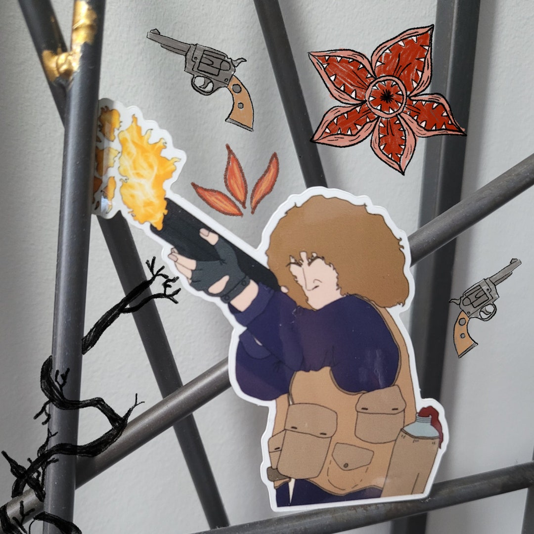 STRANGER THINGS Nancy Wheeler Vinyl Sticker Waterproof - Etsy