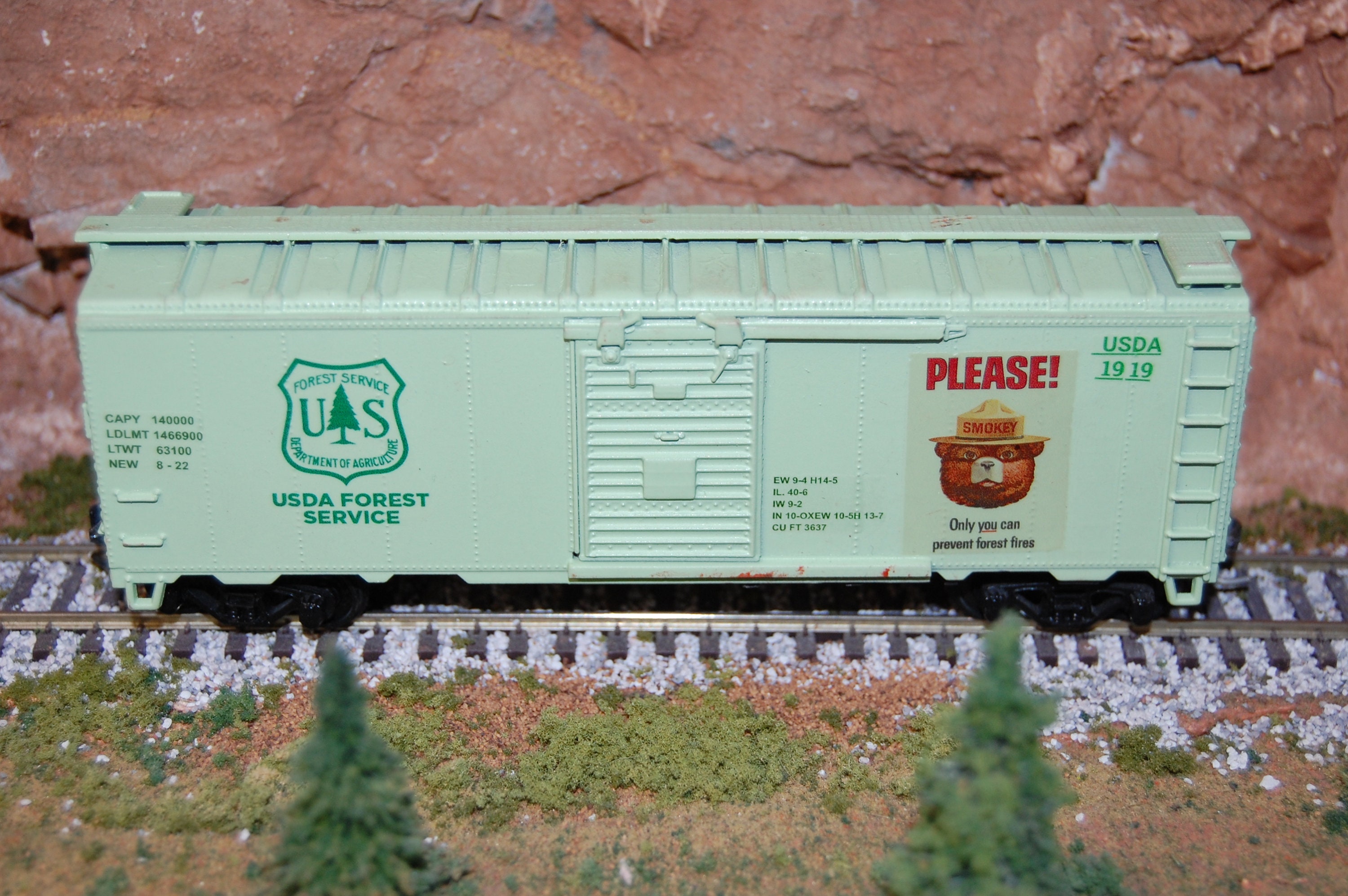 HO Scale US Fire Service Box Car. - Etsy