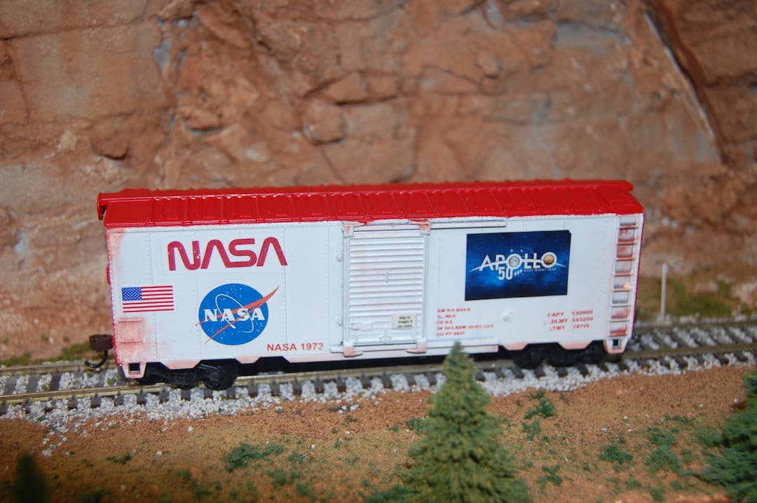 HO Scale NASA 50th Anniversary of Apollo Box Car - Etsy