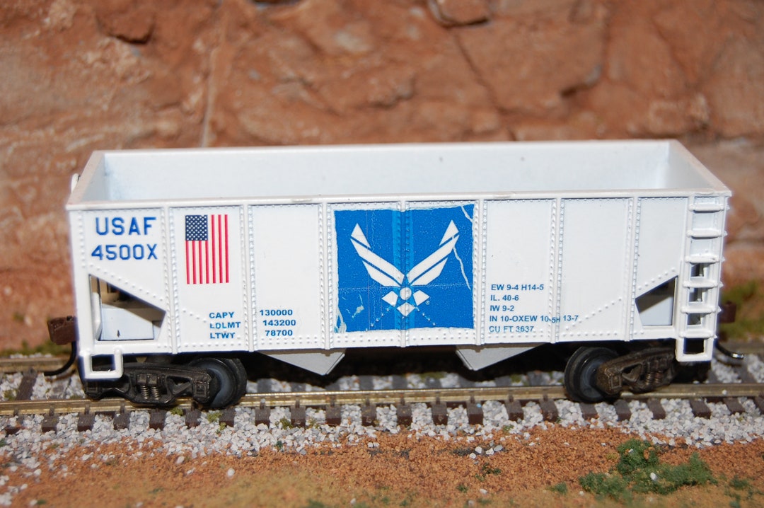HO Scale US Air Force Hopper Car. - Etsy