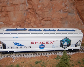 HO Scale NASA Iss-space Station Box Car - Etsy