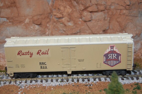 Rusty Rail beer reefer car HO scale Toys Miniature Toys etna.com.pe