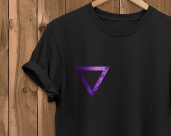 Pink Triangle Shirt | Etsy