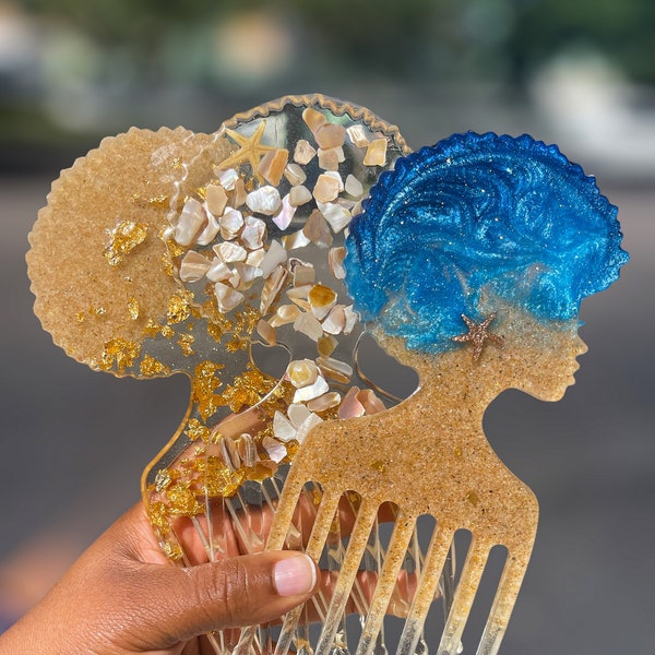 Afro Hair Pick - Etsy