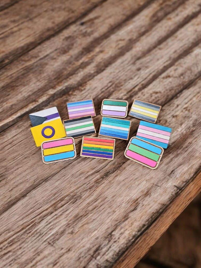 Pride Flag Pins Collection - Etsy