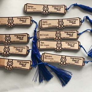 Personalized Graduation Bookmark| Journal Bookmark| Planner Bookmark ...