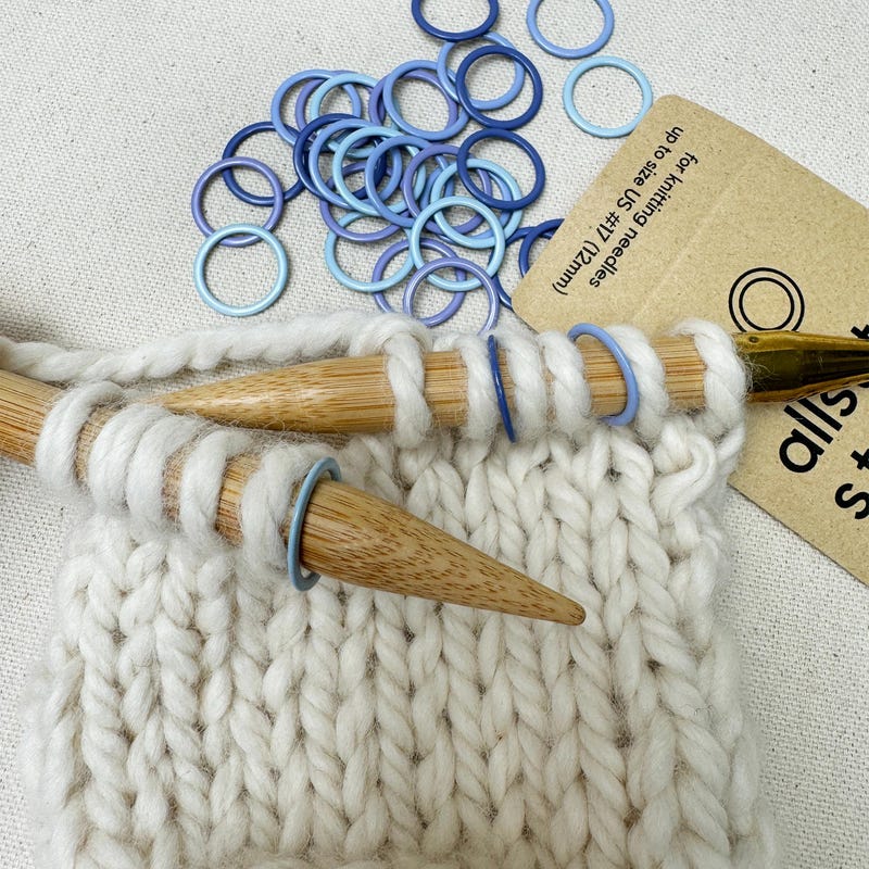 Large Ring Stitch Markers - Etsy