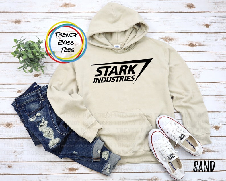 Stark Industries Unisex Hoodie Sweatshirt Marvel Universe | Etsy