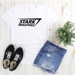 Stark Industries - Unisex Tshirt, Marvel Universe Stark Tower, Tony ...
