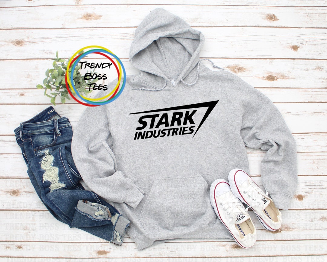 Stark Industries - Unisex Hoodie Sweatshirt, Marvel Universe Stark ...