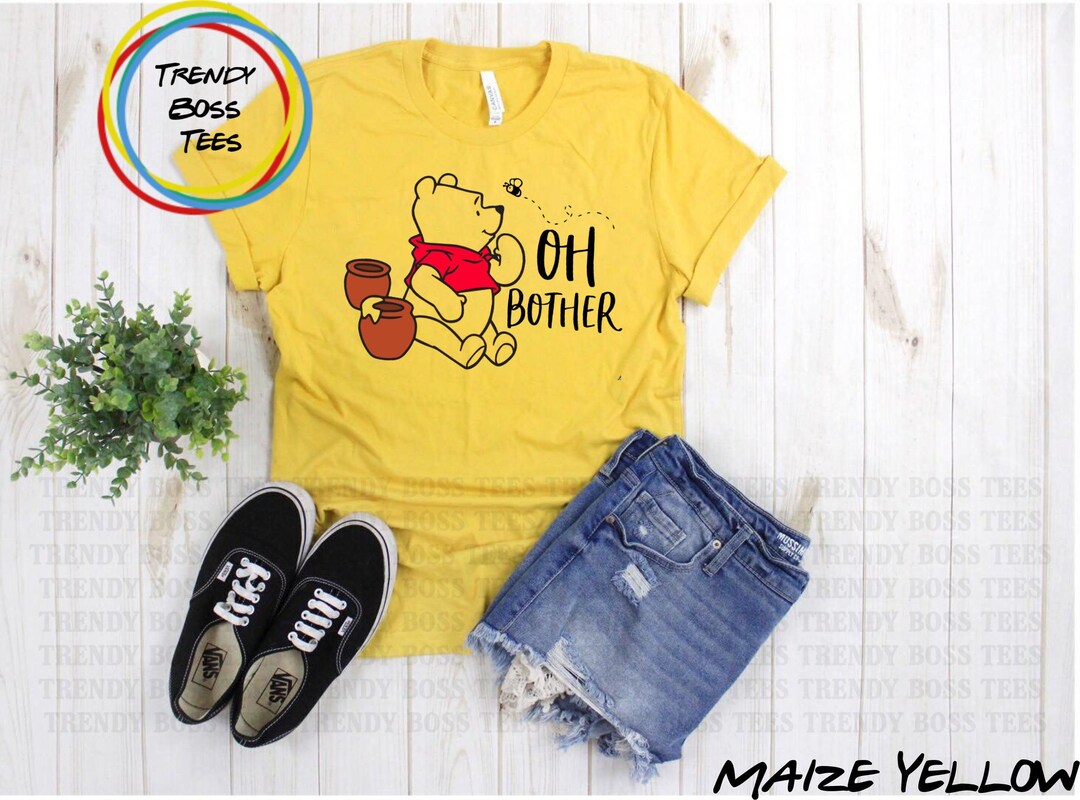 Oh Bother Winnie the Pooh Unisex Shirt Disney World Shirt Piglet Eeyore ...