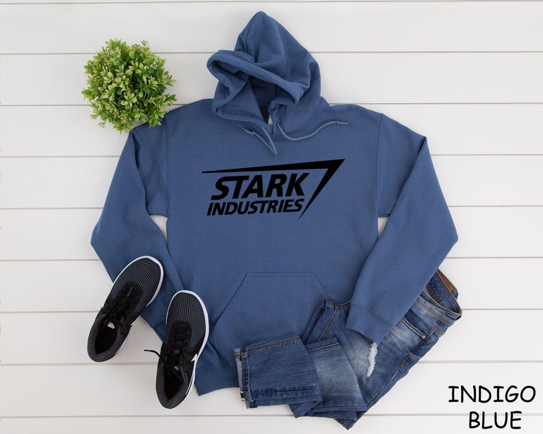 Stark Industries Unisex Hoodie Sweatshirt Marvel Universe | Etsy