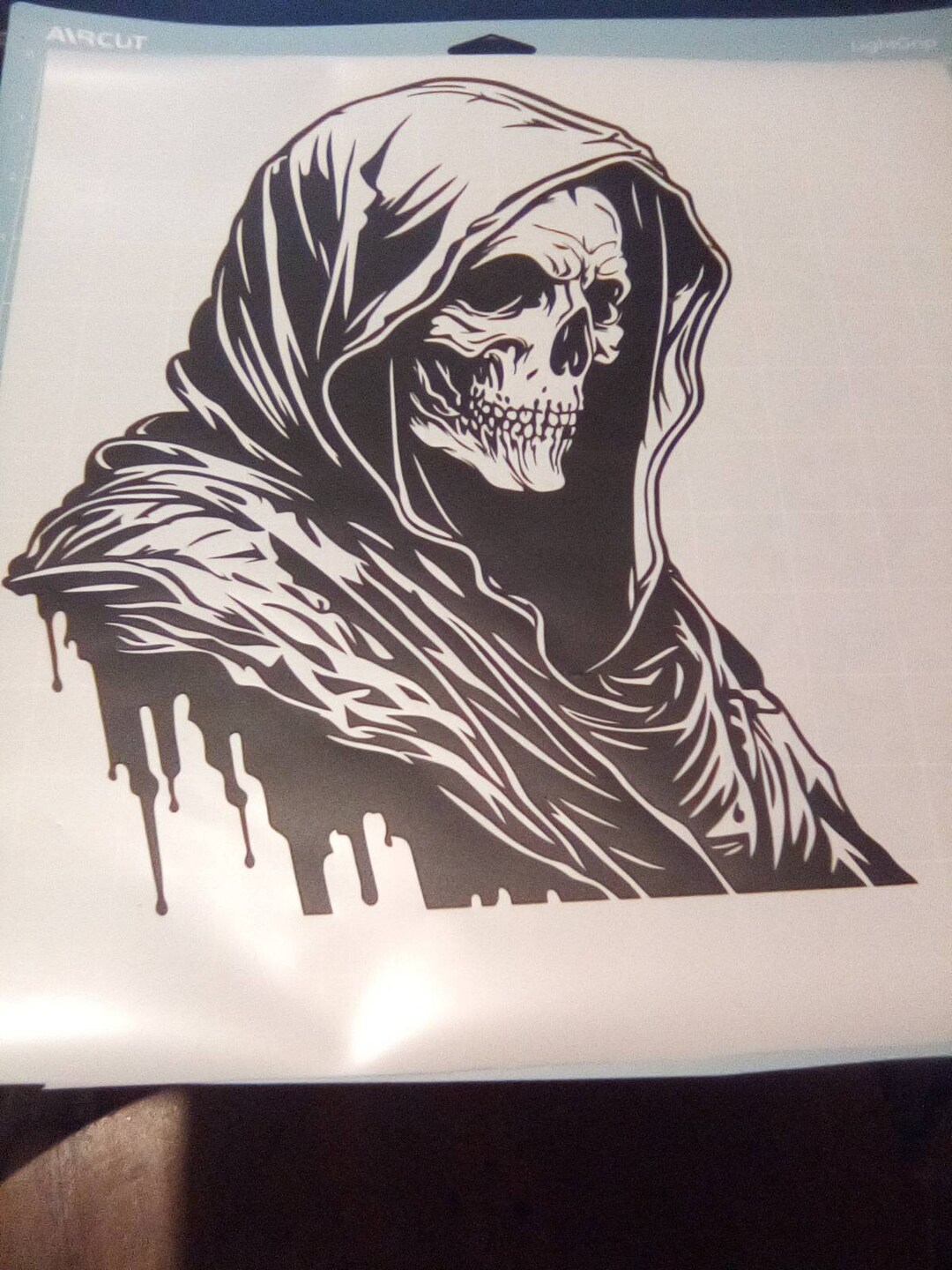 Grim Reeper Decal 12 by 10 Inch Decal - Etsy