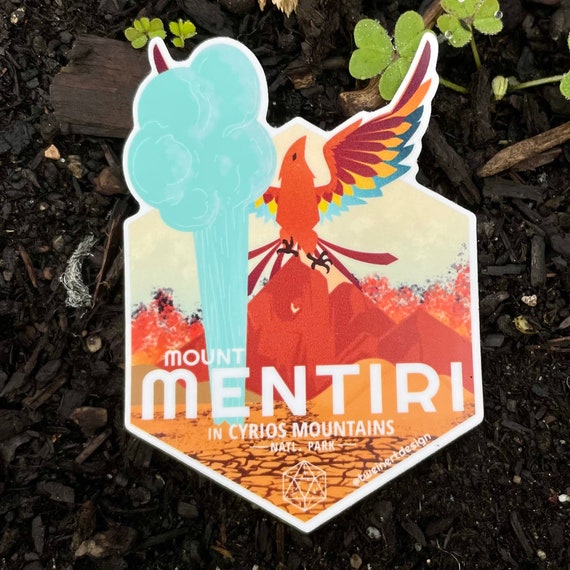 Mount Mentiri D&D Places as National Parks - Etsy
