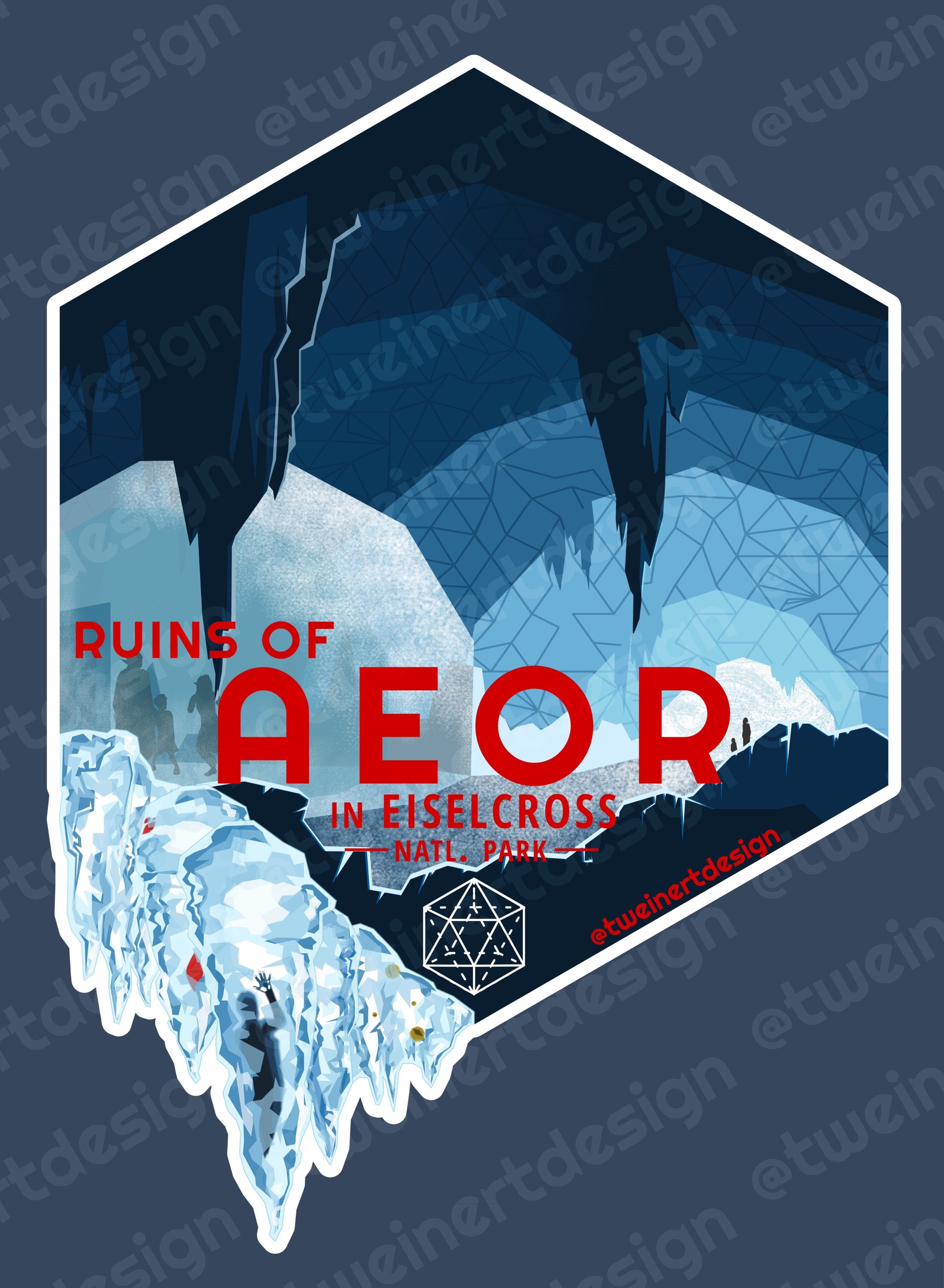 Ruins of Aeor D&D Places as National Parks - Etsy