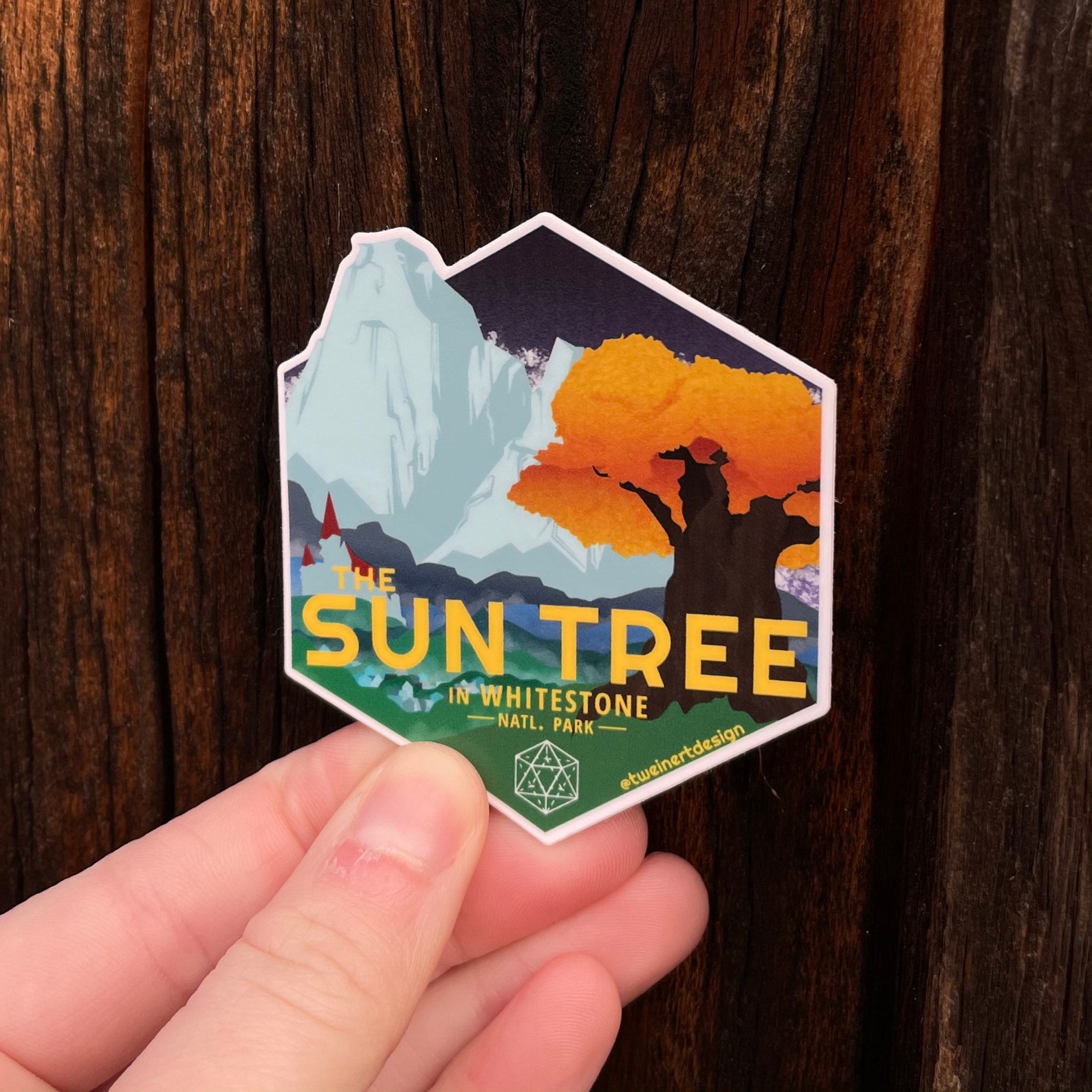 Sun Tree Critical Role Places as National Parks | Etsy