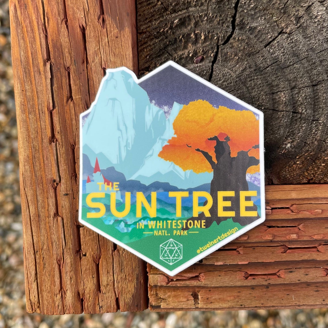 Sun Tree Critical Role Places as National Parks | Etsy