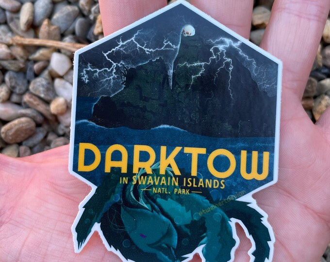 Darktow - D&D Places as National Parks - Etsy