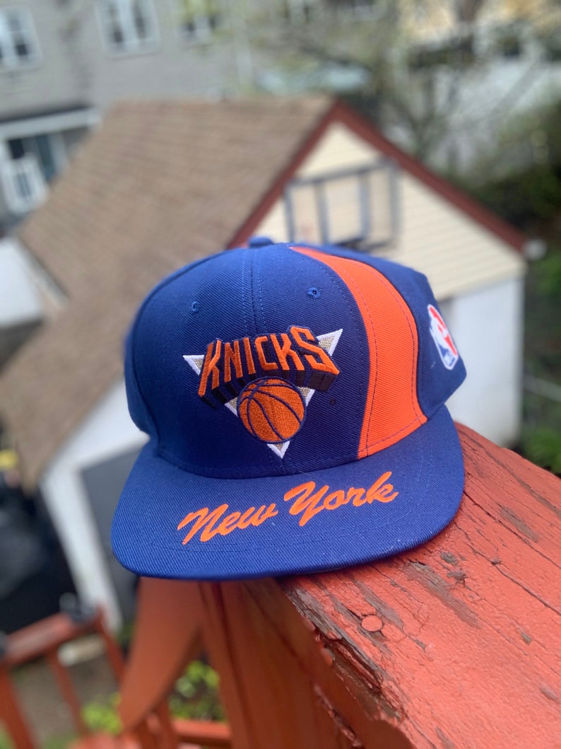 Vintage 90s New York Knicks Nutmeg Snapback - Etsy