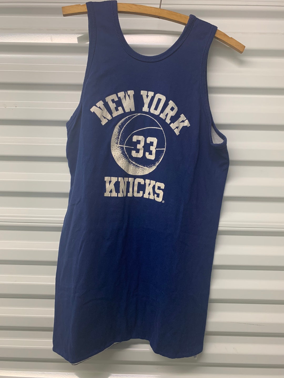 Vintage 90's New York Knicks Campeón Patrick Ewing Tank - Etsy España